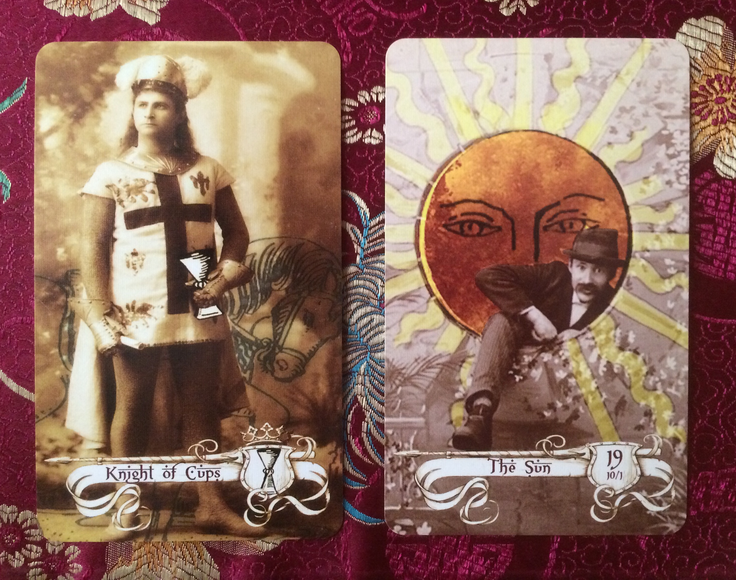 knight-of-cups-and-the-sun-the-relative-tarot-by-carrie-paris | Tarot ...